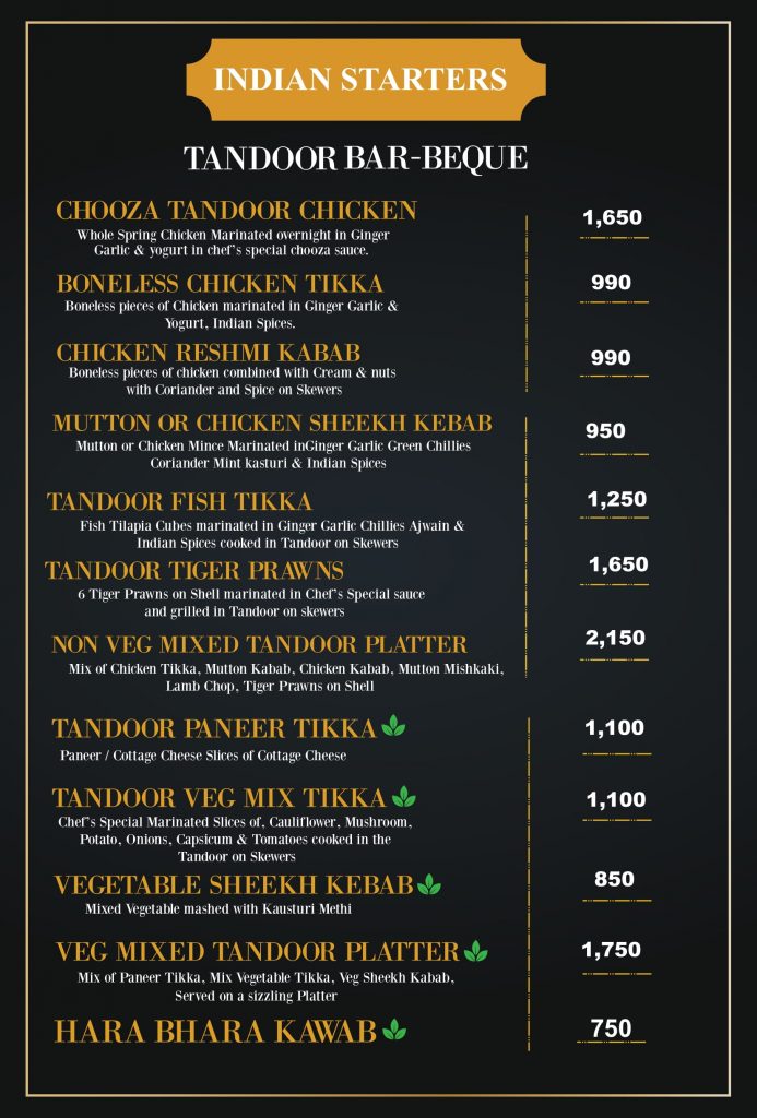 Indian restaurant & Bar in Nairobi